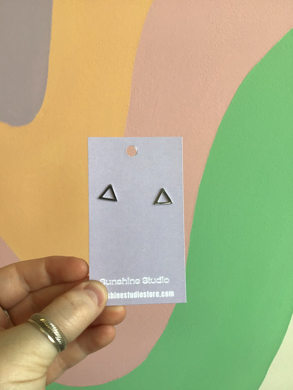 Tiny Triangle Cutout – Sunshine Studio